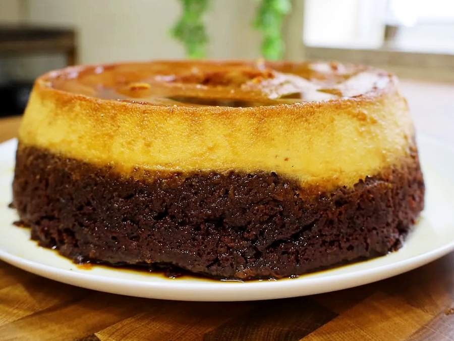 Bolo Pudim de Chocolate: Doce Sonho em Camadas