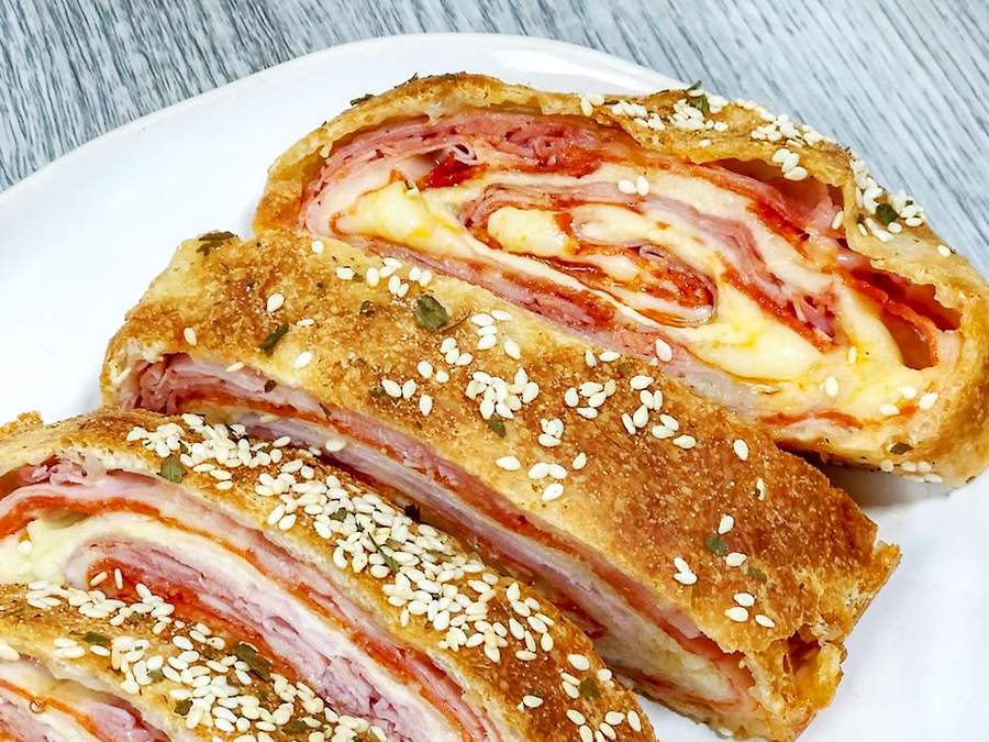 8 Receitas de Pizza Enrolada + Inúmeras Sugestões de Recheios para ...