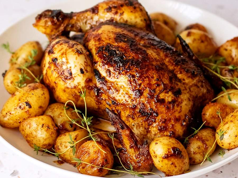 Frango Recheado: Segredo Dourado do Forno